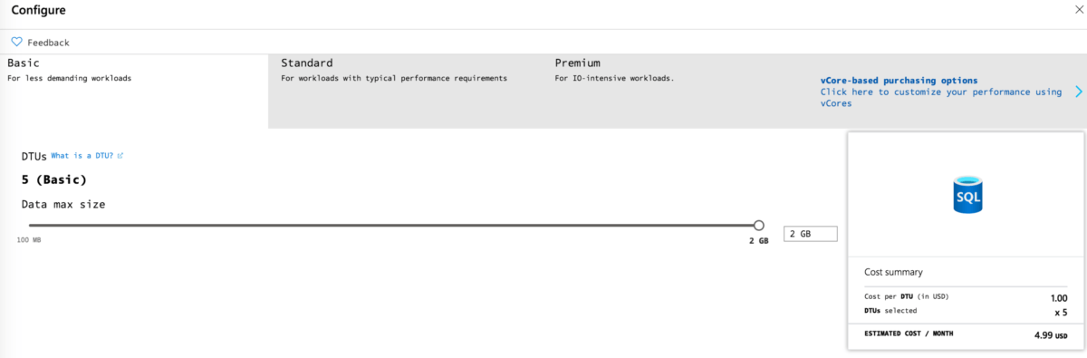 Use Azure Sql Database In Your Web App Codemotion Magazine 8637