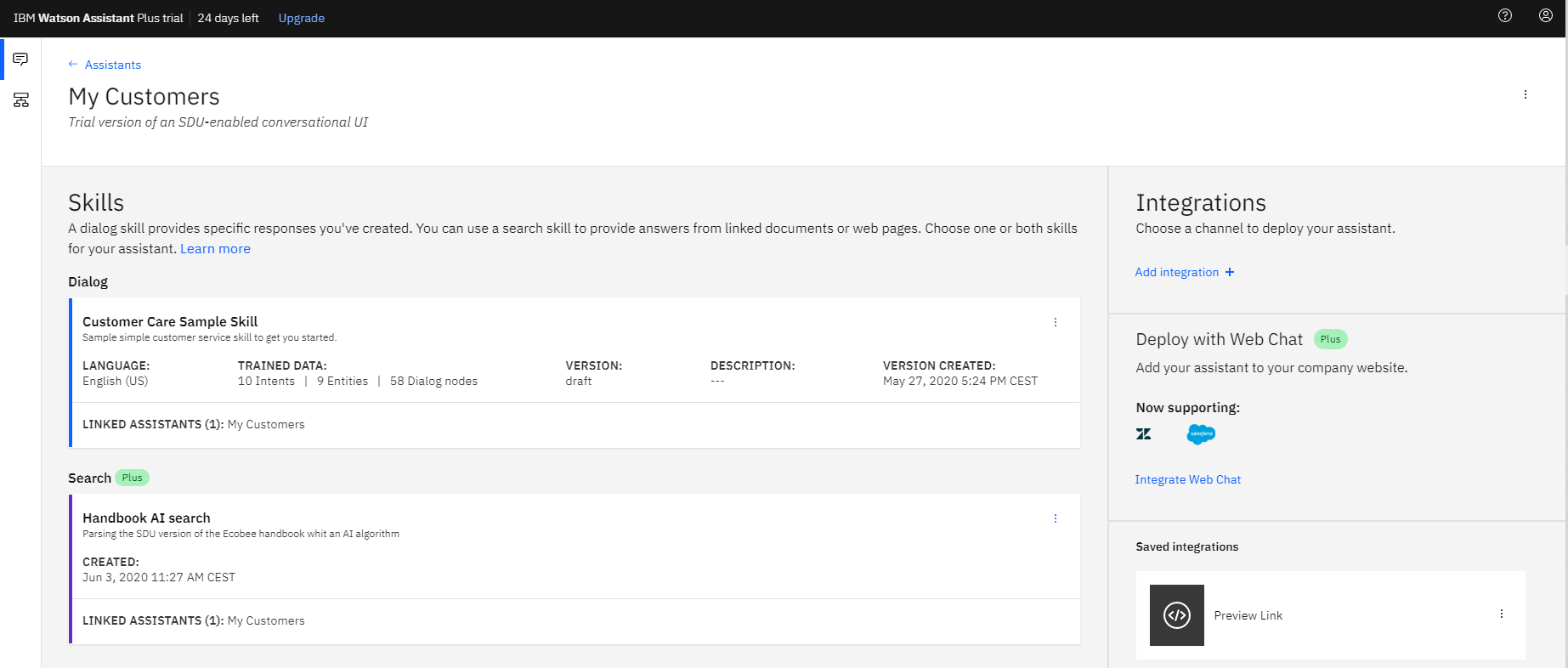 AI-driven Conversational UI enriched with Search Skills - Codemotion