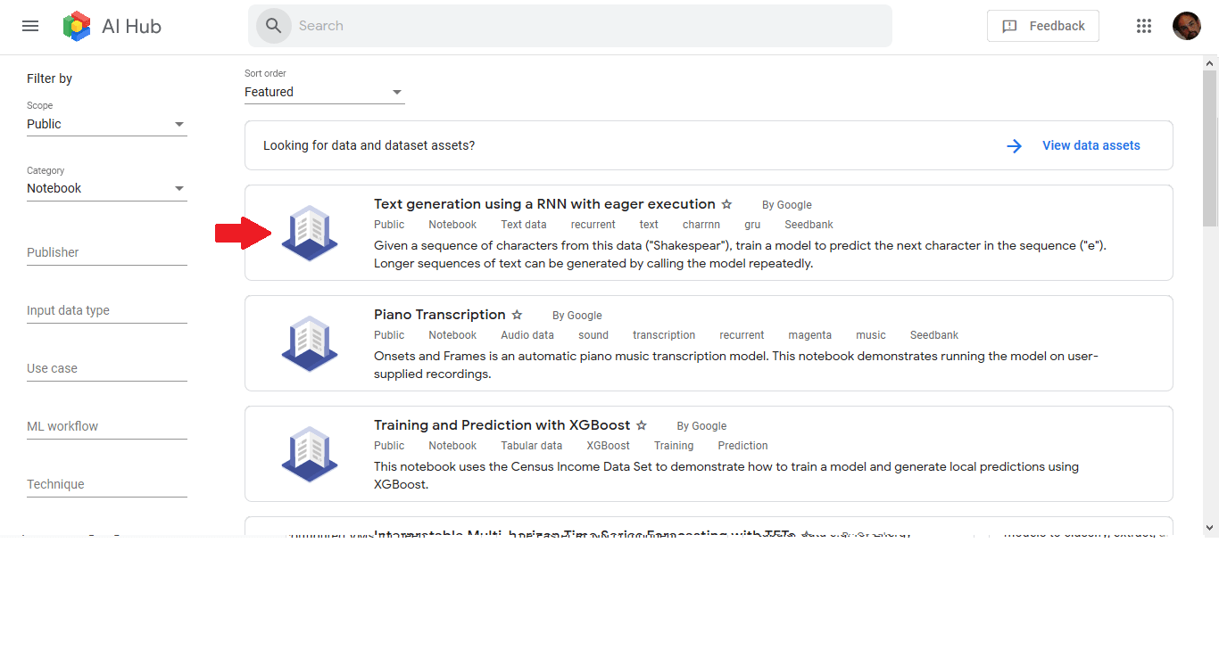 Google AI Hub: what, why, how - Codemotion Magazine