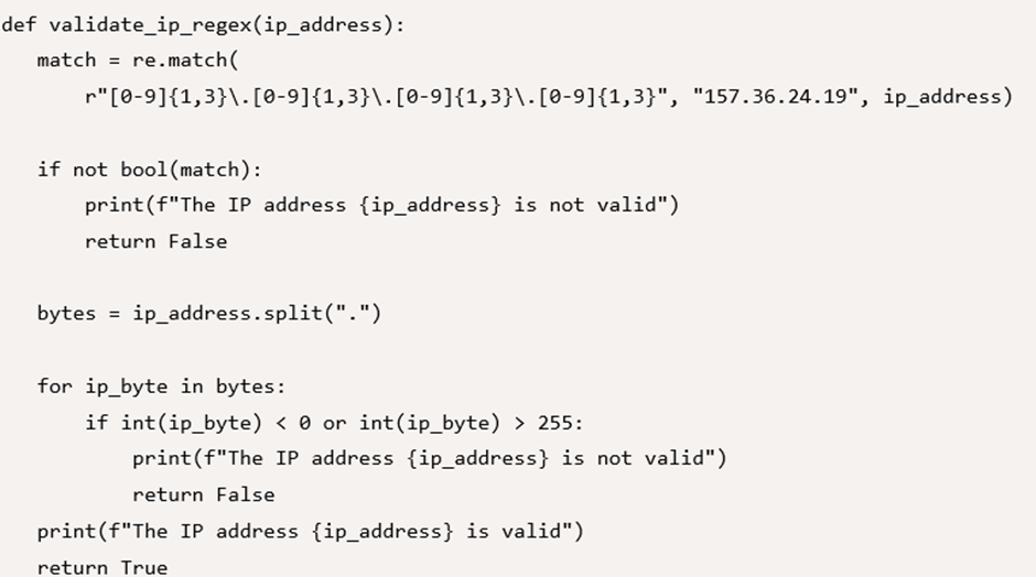 How to Validate an IP Address Using Python - Codemotion Magazine How to Validate an IP Address Using Python - Codemotion Magazine